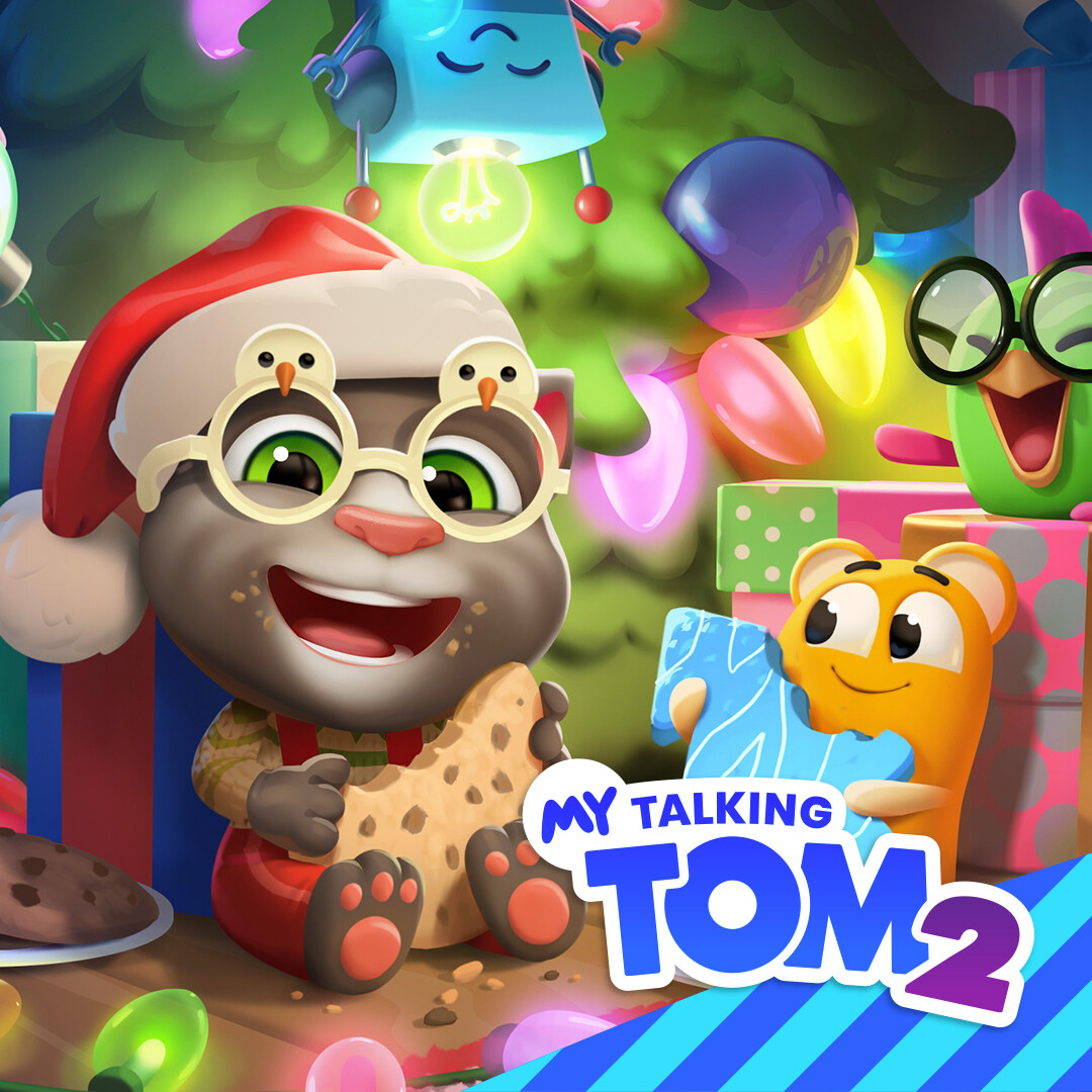 ArtStation - My Talking Tom 2 - Xmas 2023