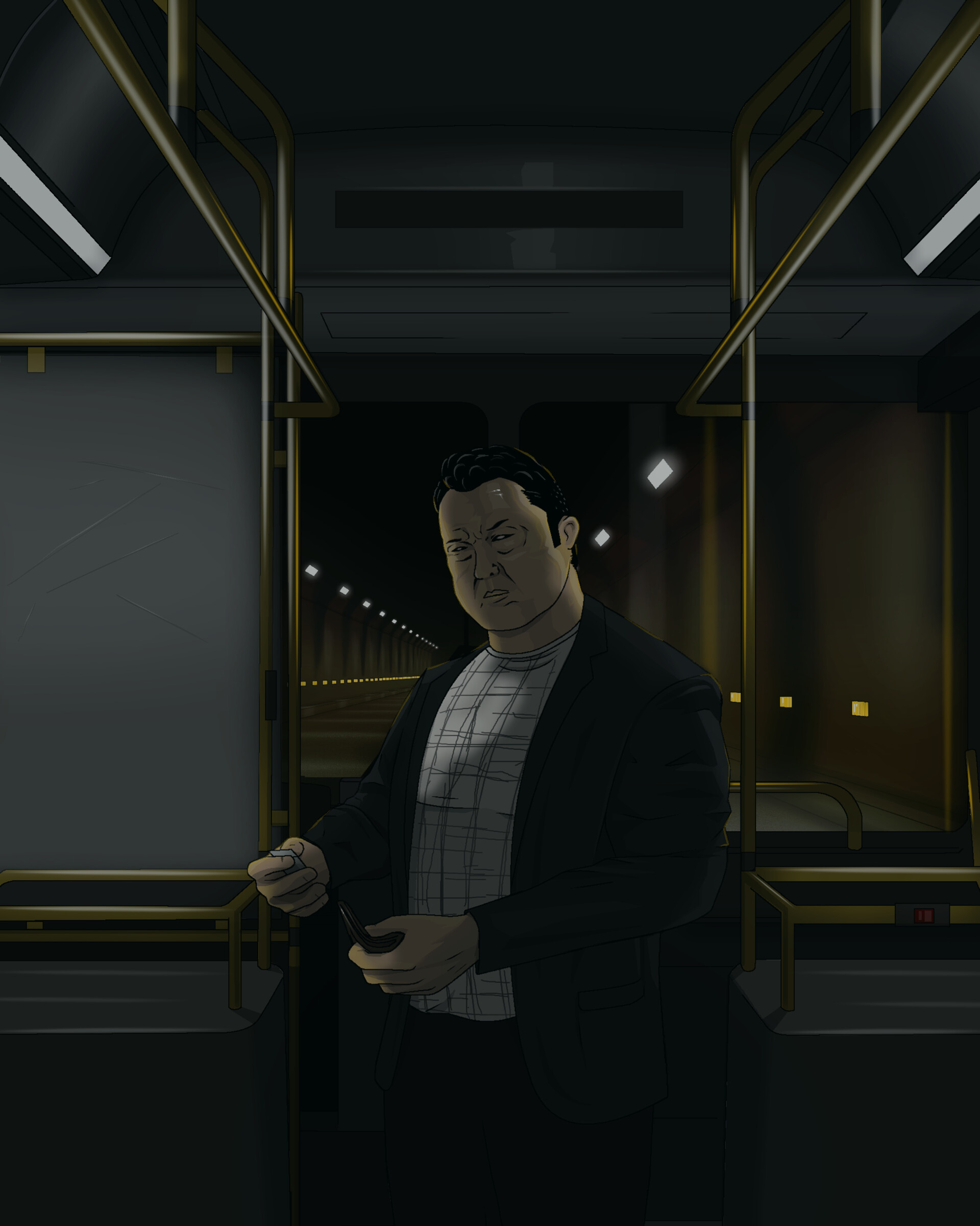 ArtStation - Tunnel Fight shot 1 | 2 | 3.