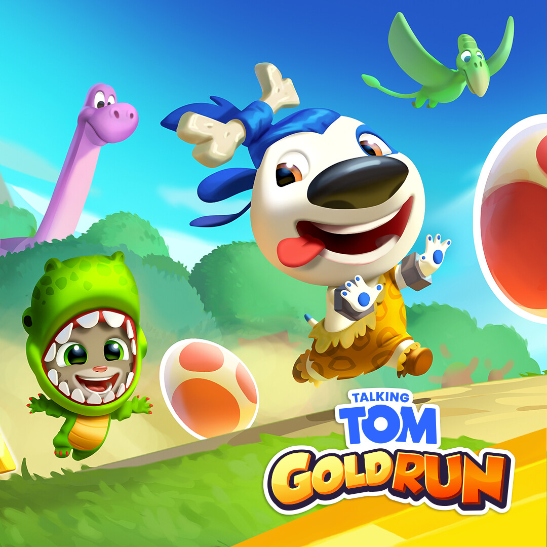ArtStation - Talking Tom Gold Run - Dino World