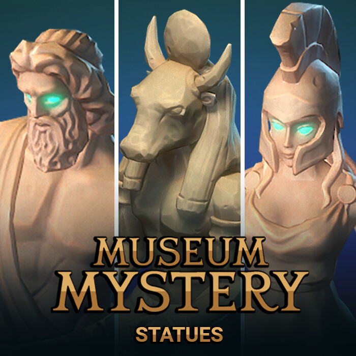 ArtStation - Museum Mystery: Statues