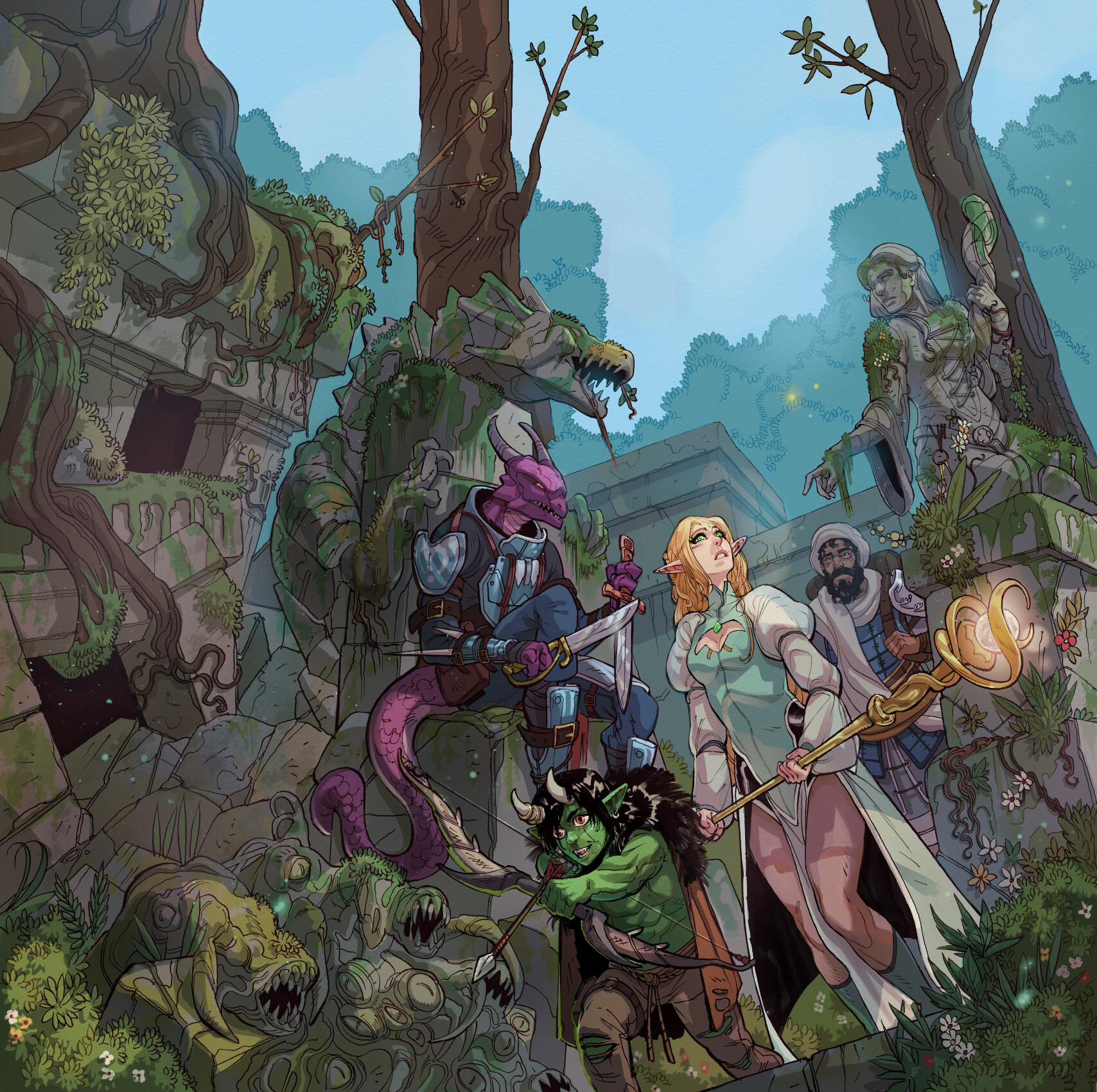 ArtStation - A STRAY WORLD COVER