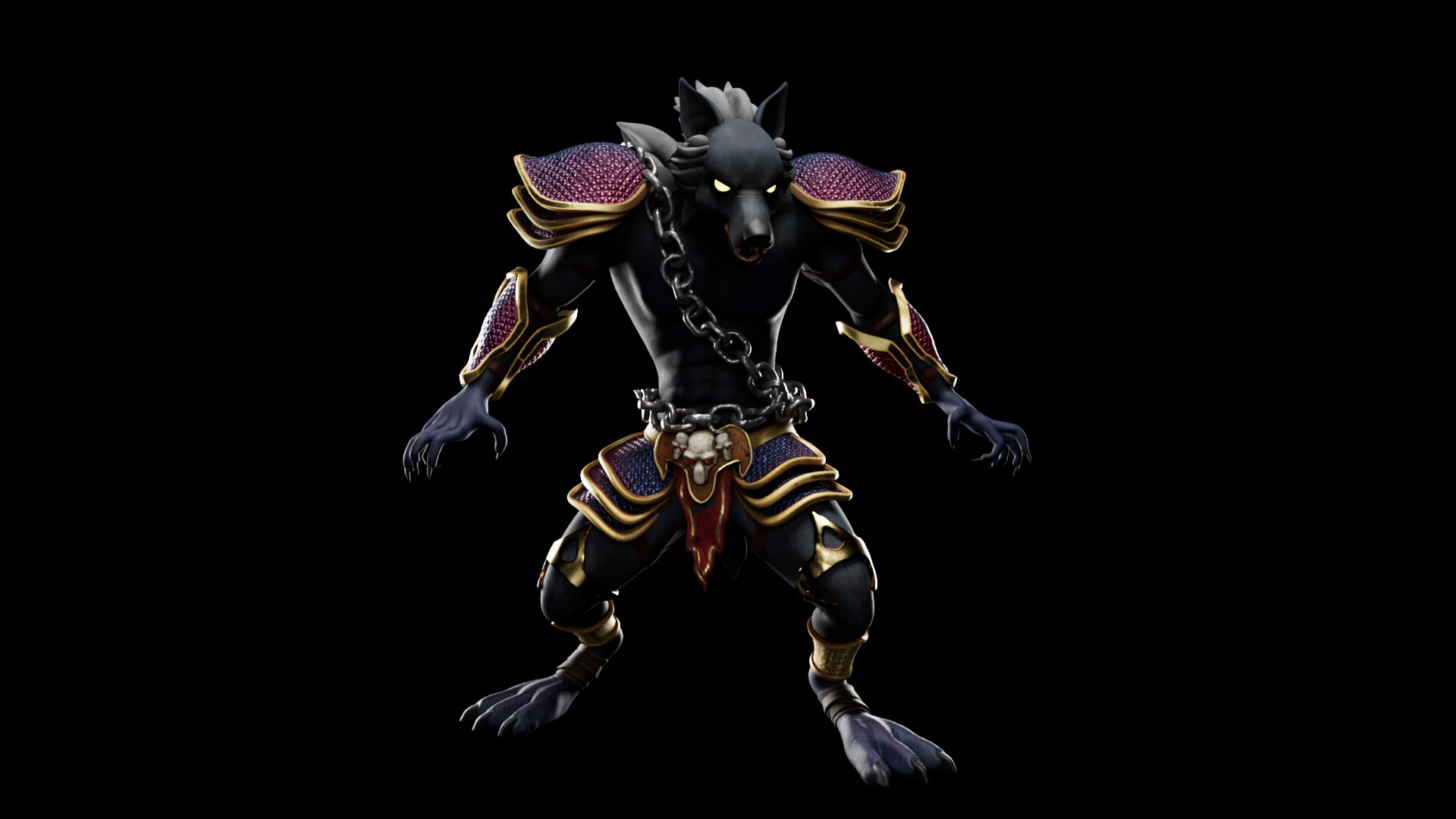 ArtStation - WolfTeam Character 3D