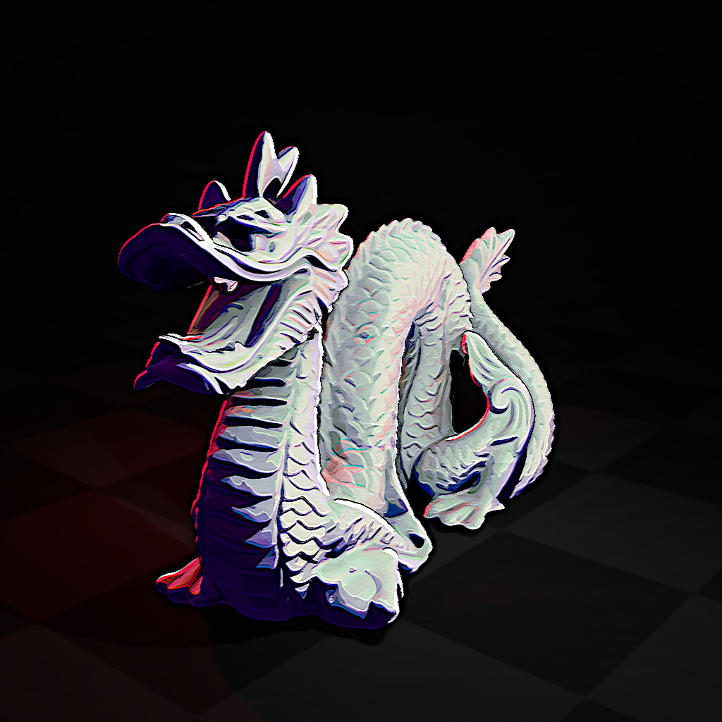 ArtStation - Painterly shader (Blender NPR branch)