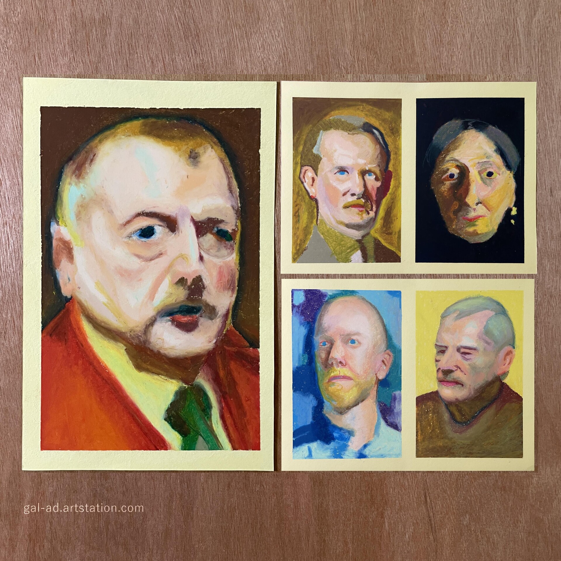 Guillermo Galaad Mora Rodriguez - Colour Studies (Portrait)