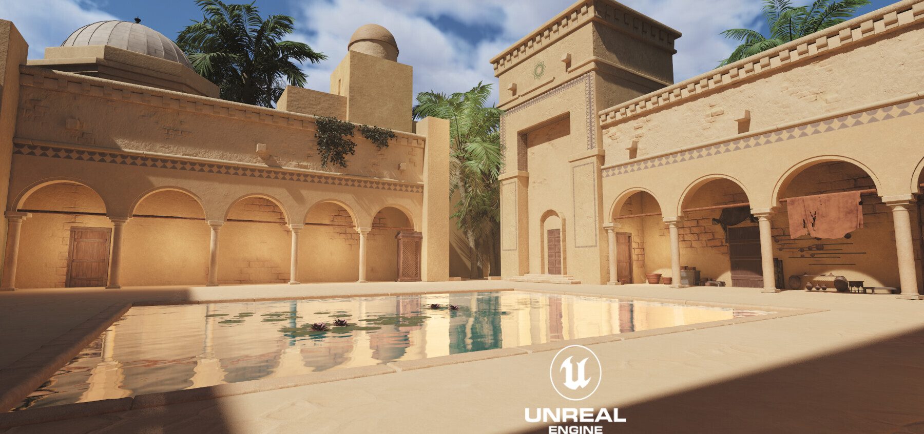 ArtStation - Country Yard | UE5 3D Environment