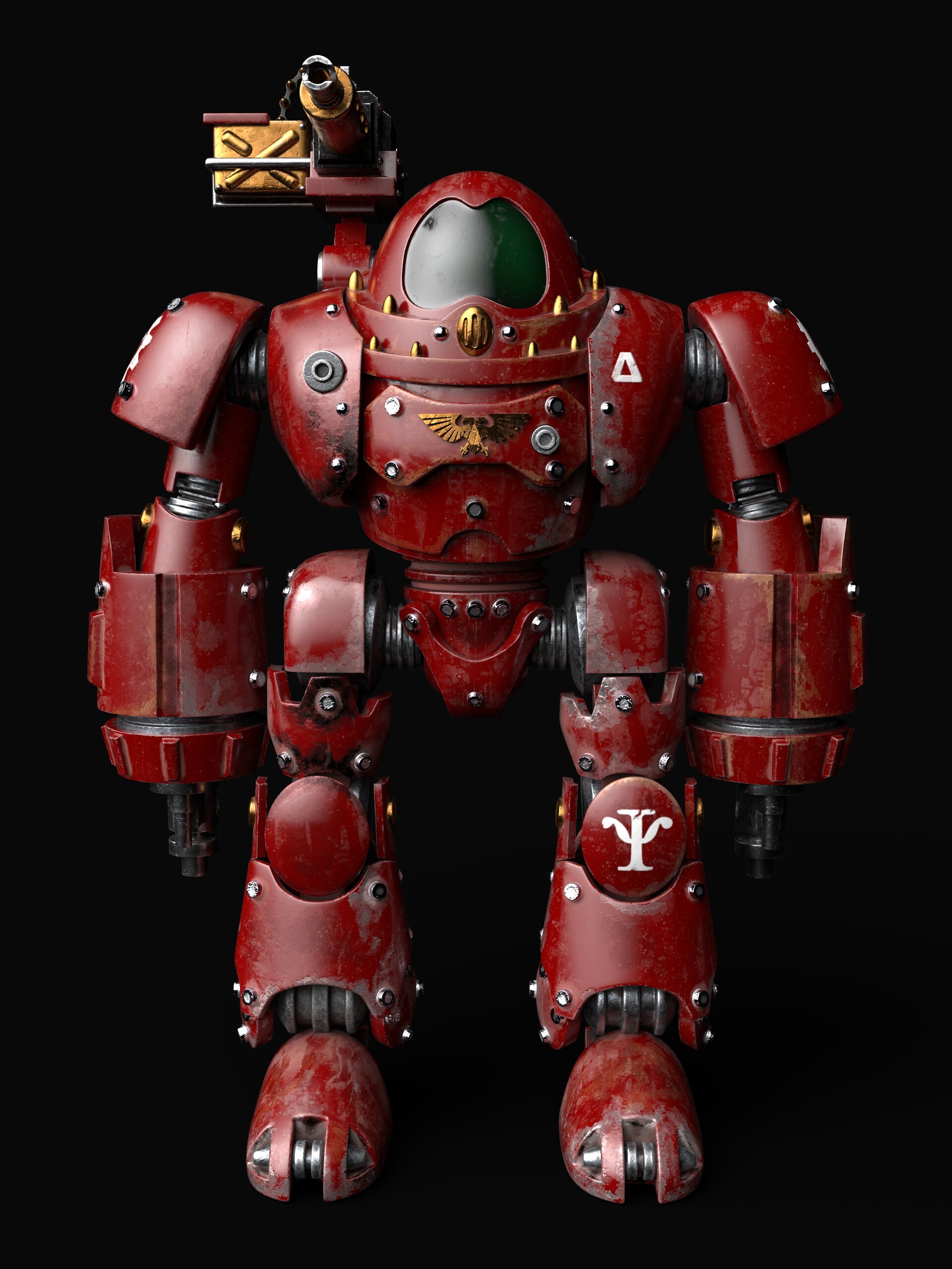 ArtStation - Robot Castellan