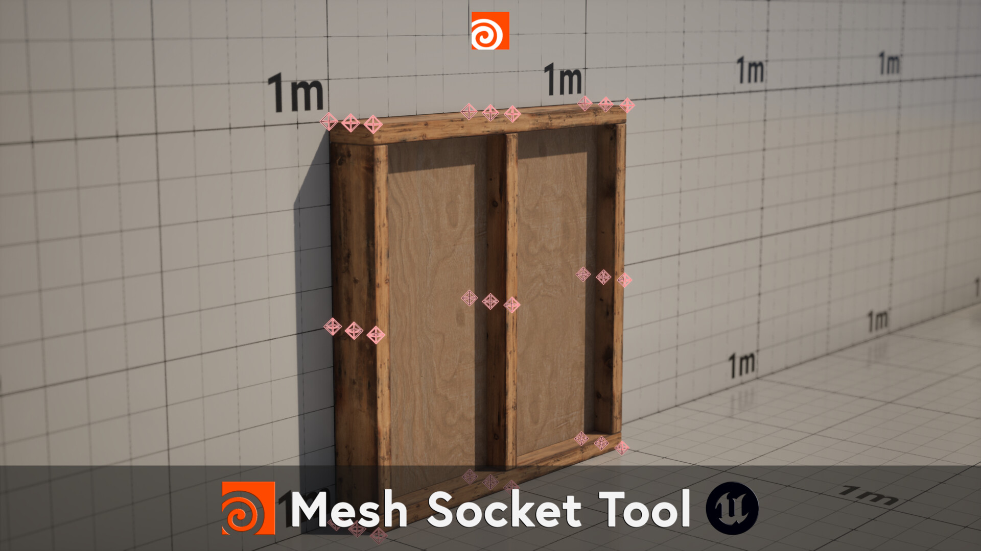 ArtStation - Mesh Socket Tool - UE5 x Houdini Engine