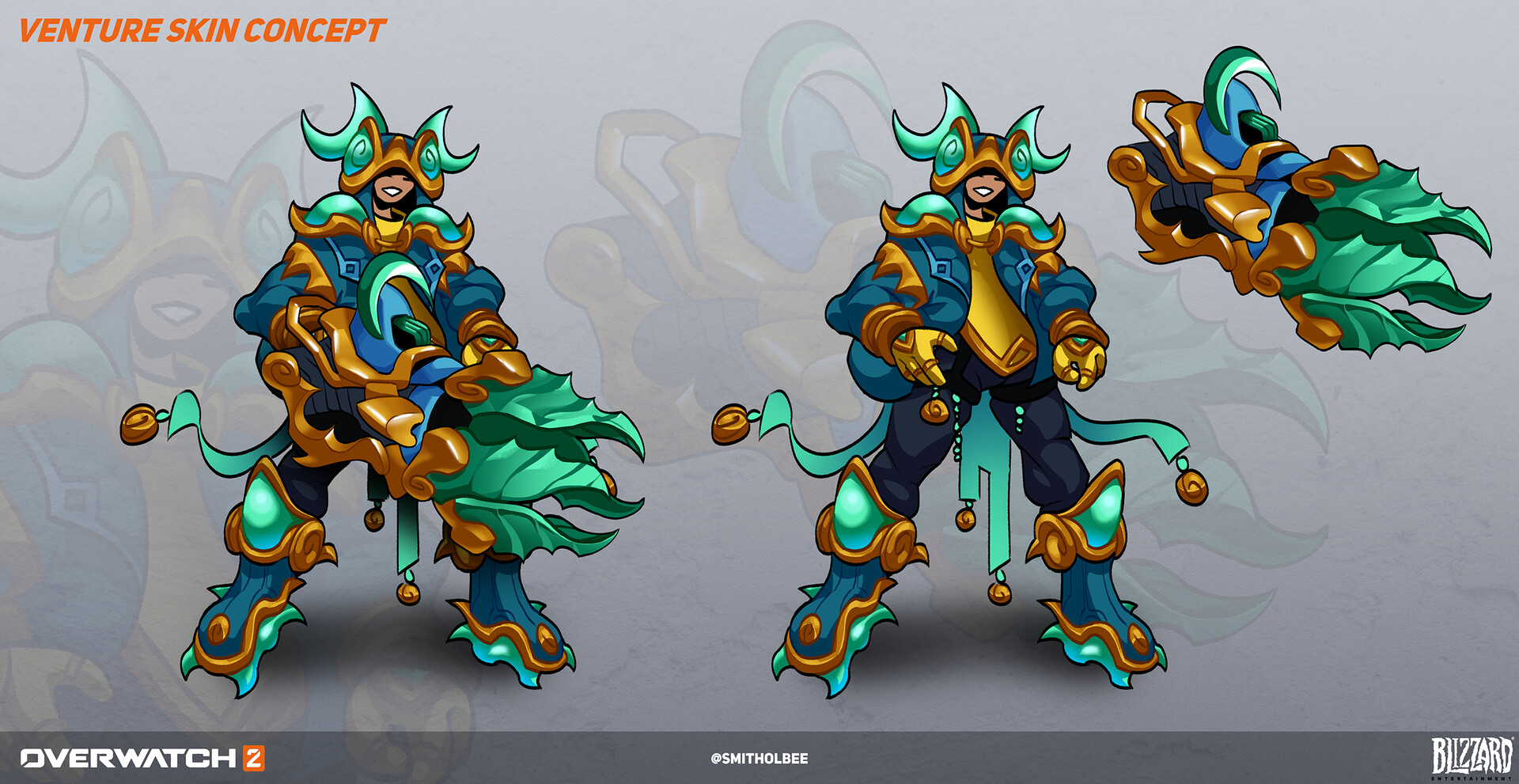 ArtStation - Overwatch2: Venture Skin Concept