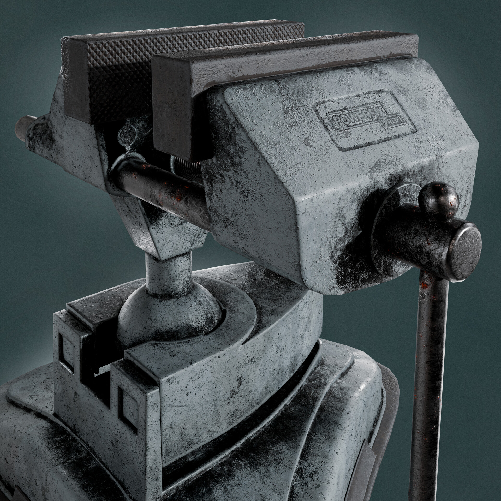 ArtStation - Bench vise props