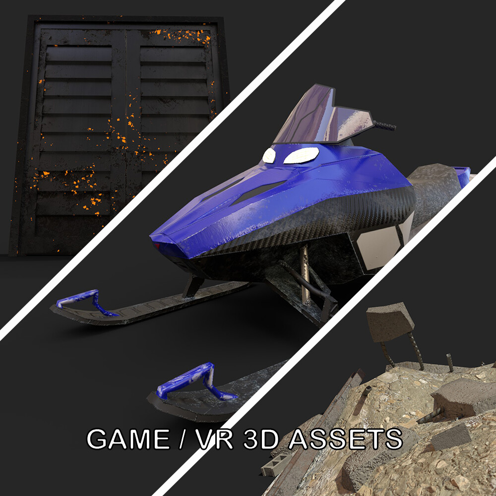 ArtStation - Realistic 3D Assets For An Unreleased VR Project