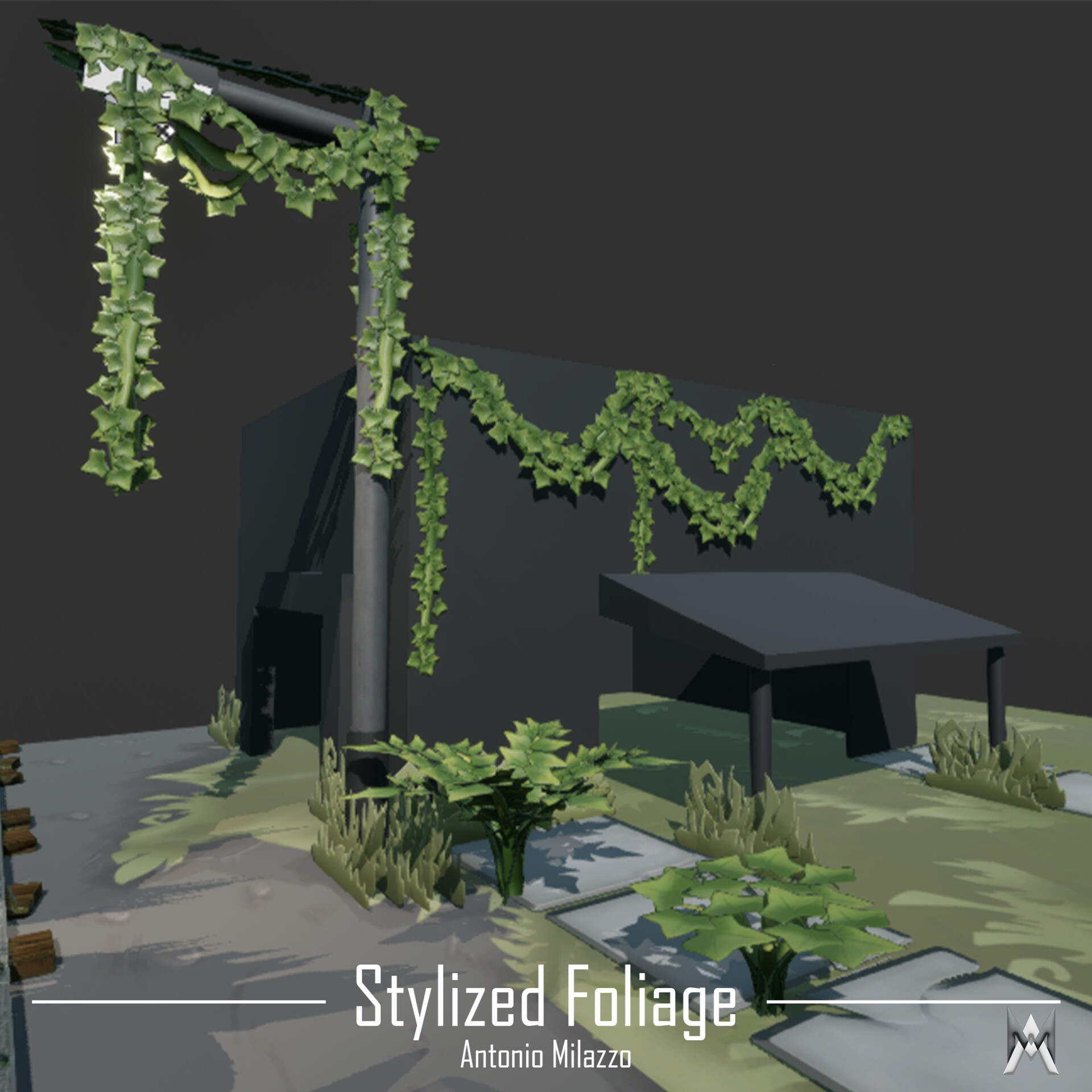 ArtStation - Stylized Foliage