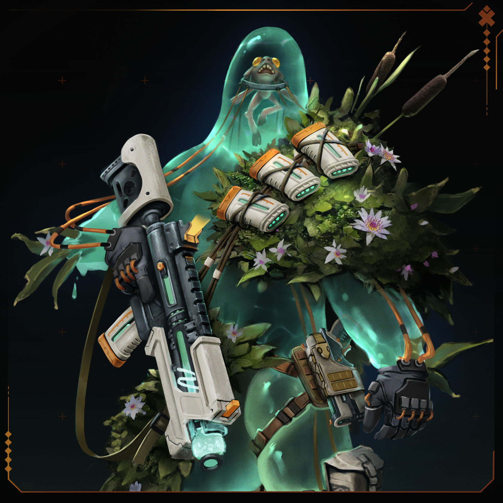 ArtStation - Swamp warrior