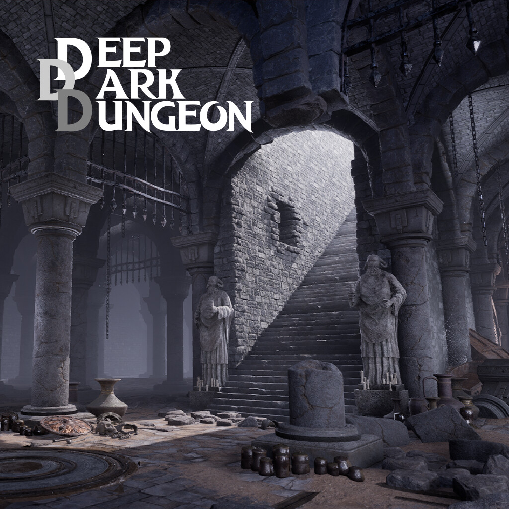 ArtStation - Deep dark dunjeon