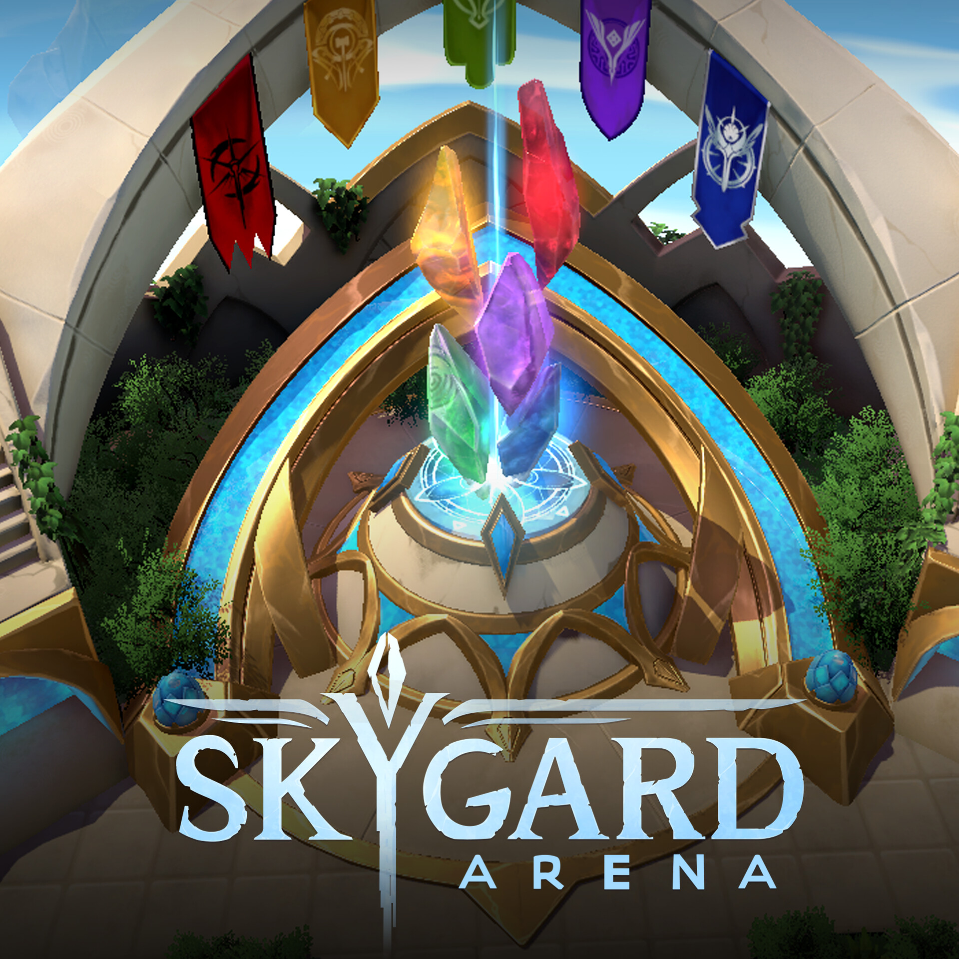 ArtStation - Skygard Arena - Tournament Environment