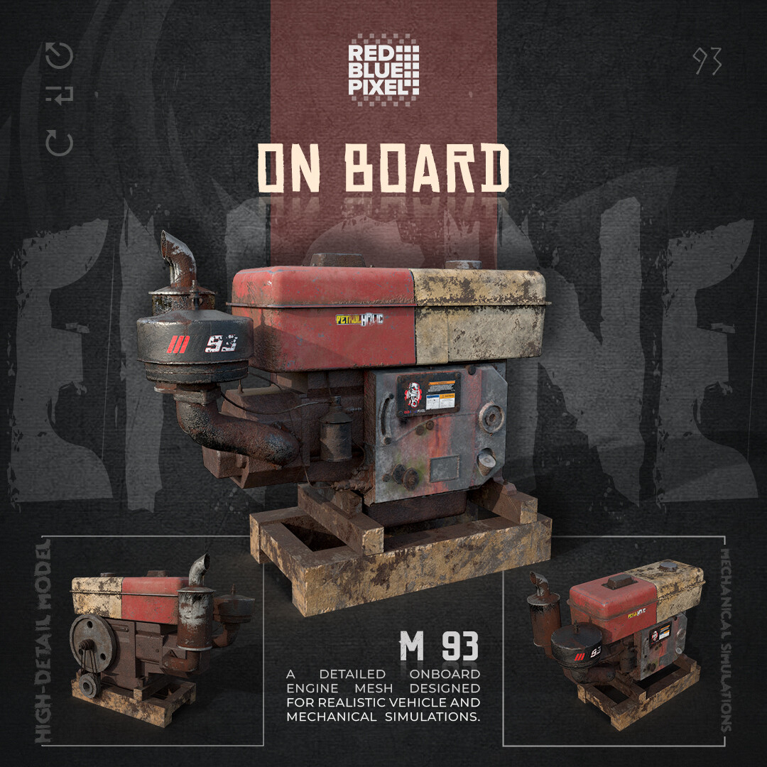 ArtStation - On Board Engine