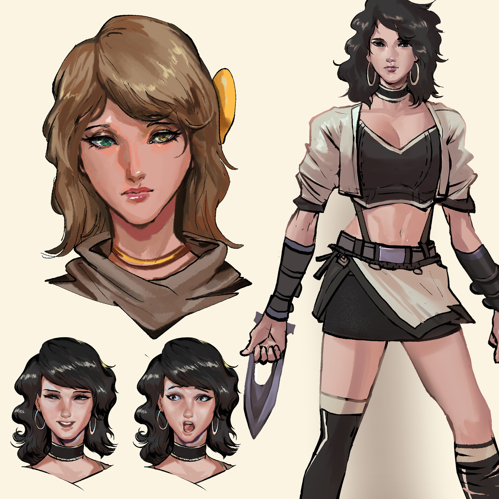 ArtStation - Chara Design Project