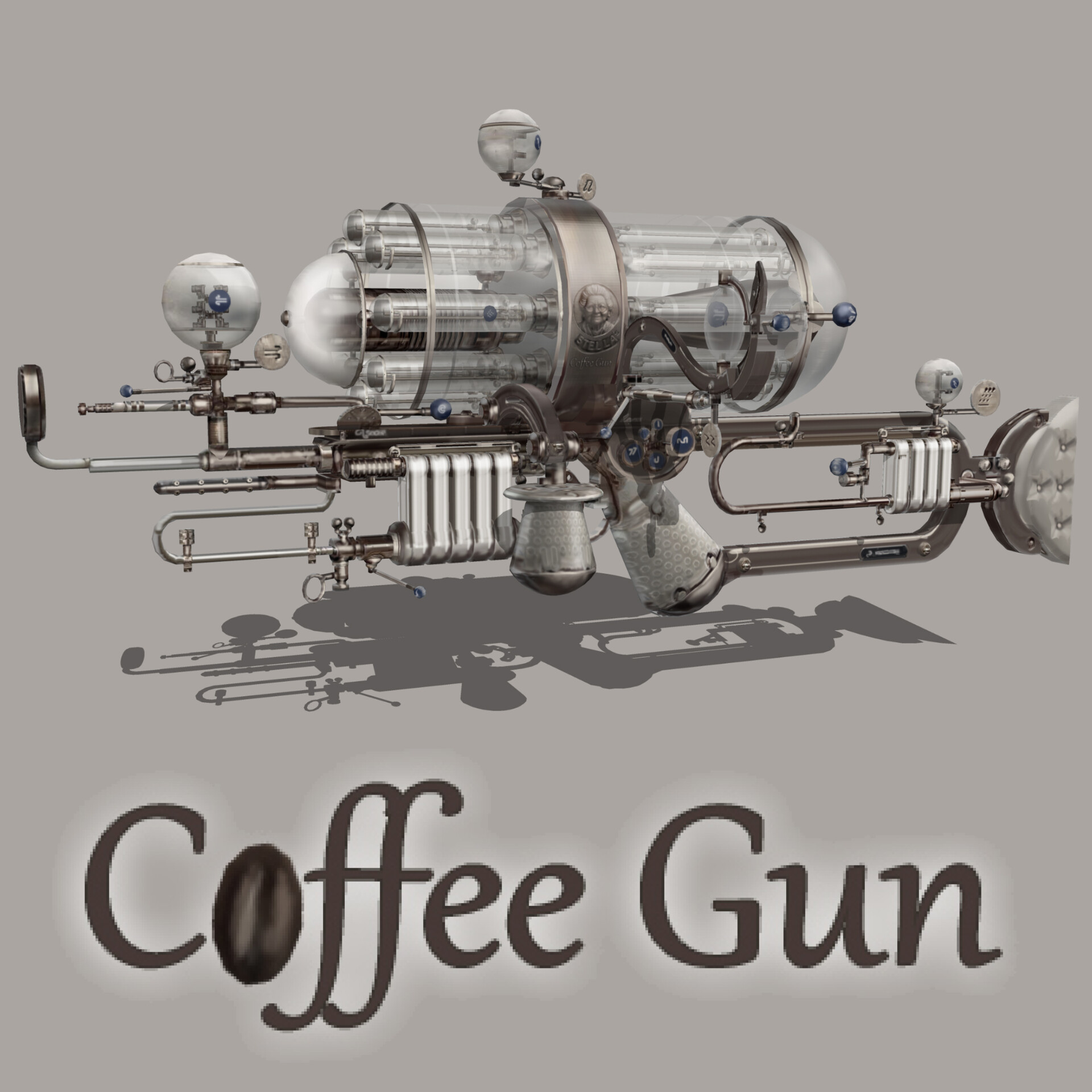 ArtStation - Coffee Gun