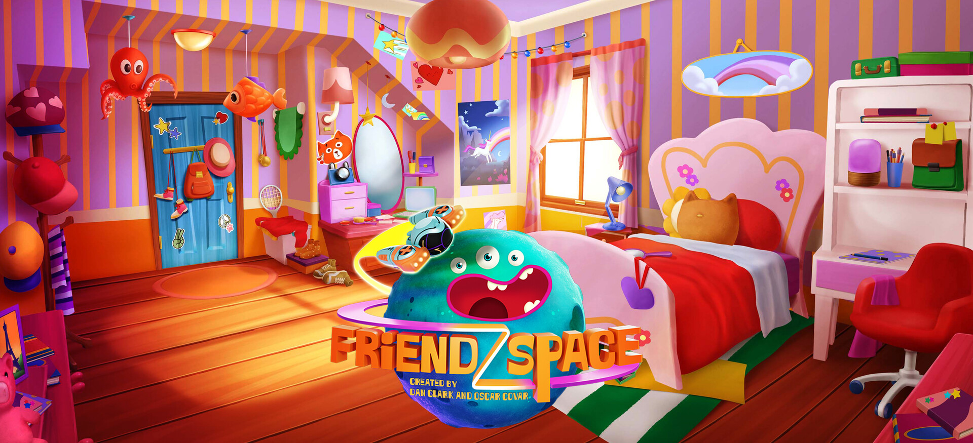 ArtStation - FriendZSpace - Alice’s Bedroom