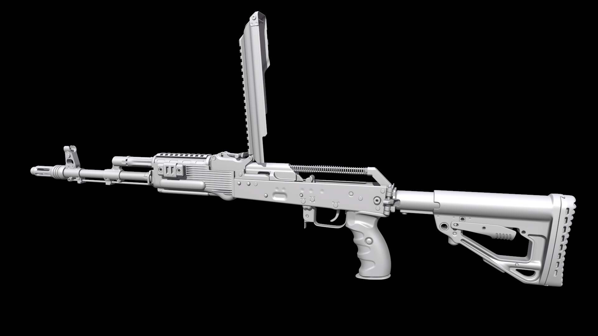 ArtStation - Kalashnikov AK200/205 rifle