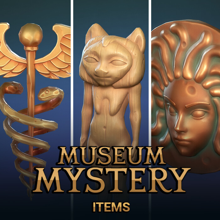 ArtStation - Museum Mystery: Items