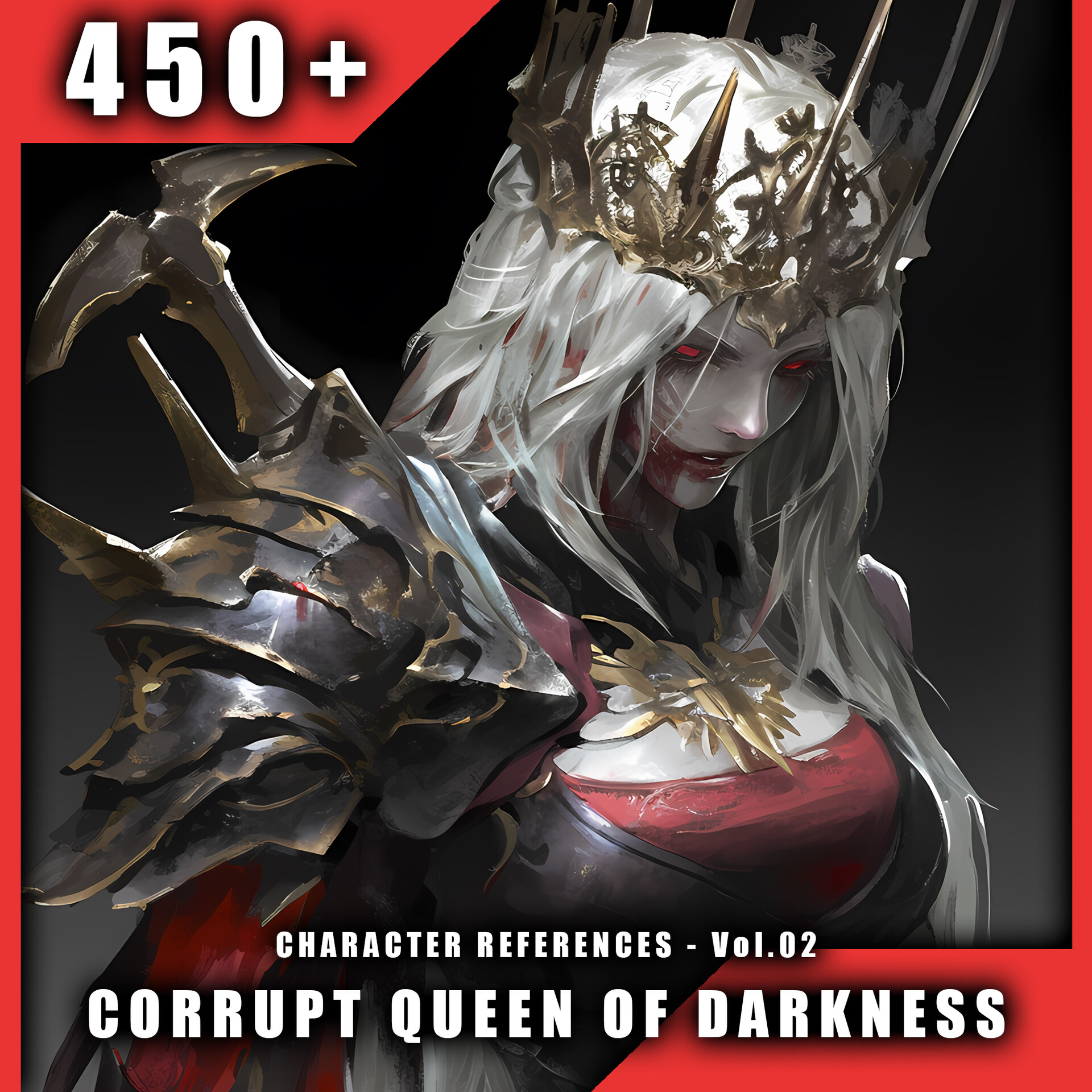 ArtStation - 450+ Corrupt Queen of Darkness - Character References Vol.02