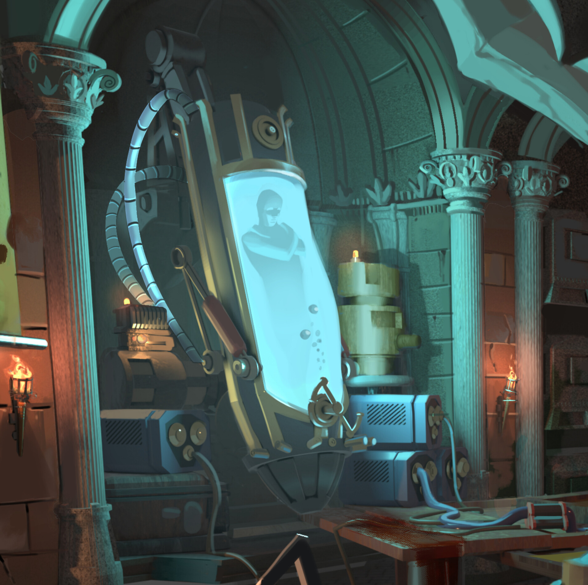ArtStation - Frankenstein's Lab