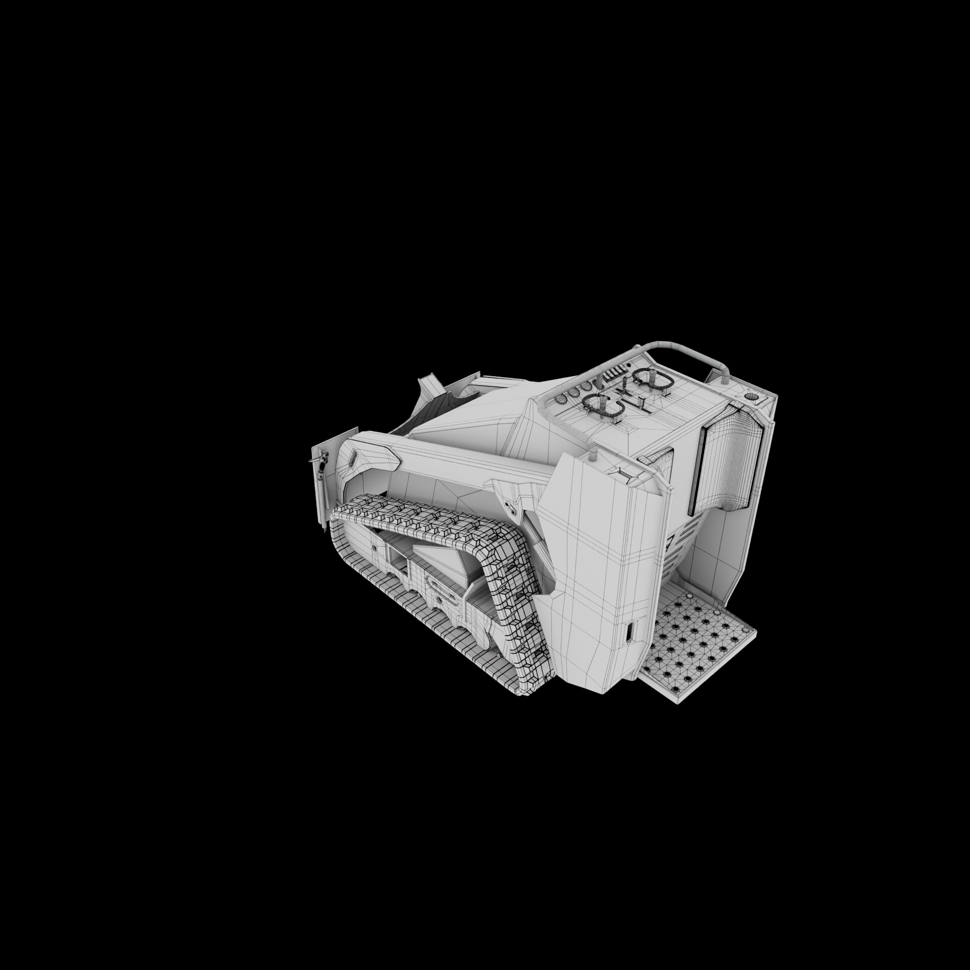 ArtStation - Bobcat MT100 Skidsteer