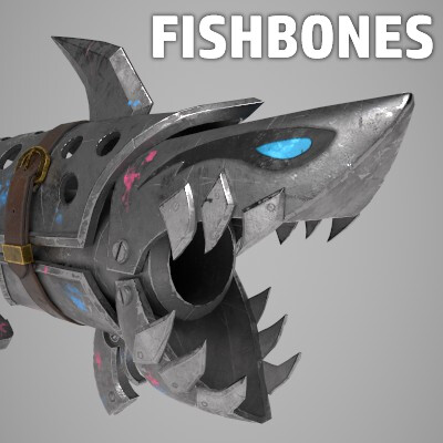 ArtStation - Fishbones Fan Art