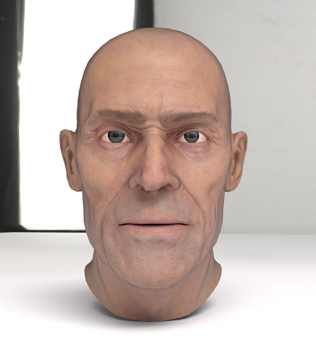 ArtStation - Willem Dafoe - Likeness Study