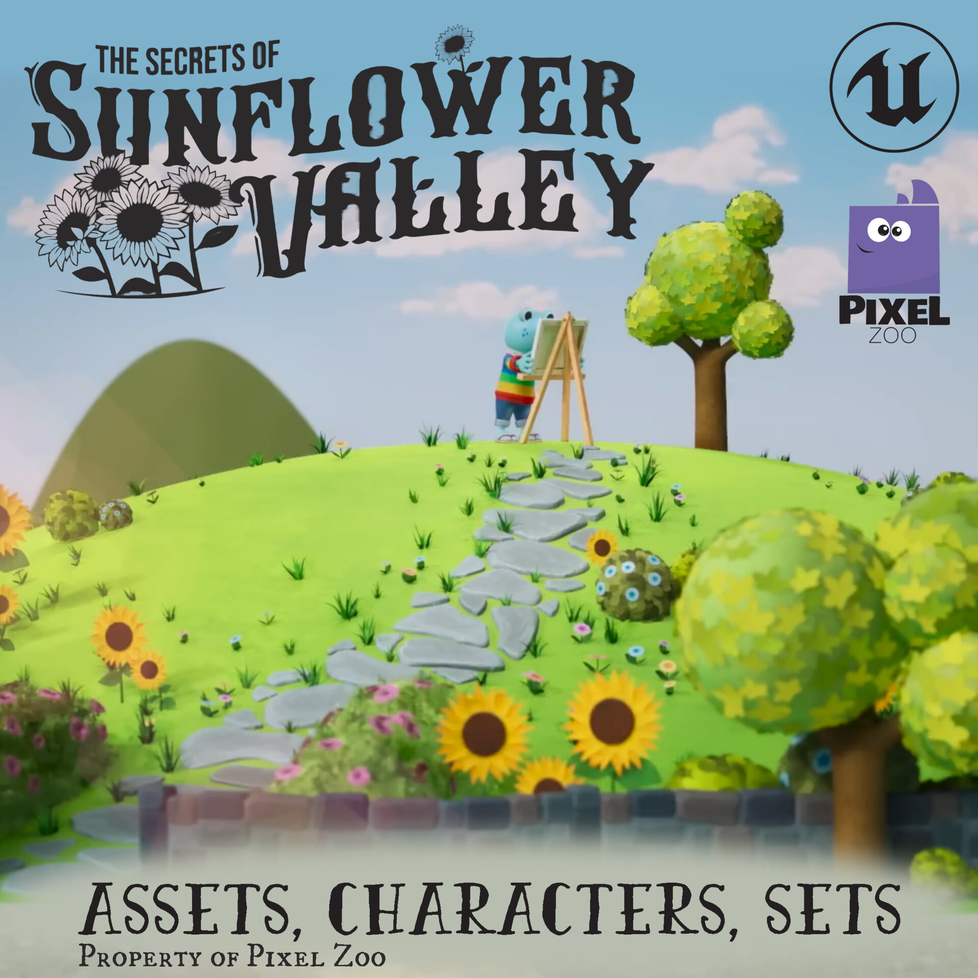 ArtStation - The Secrets of Sunflower Valley - Assets