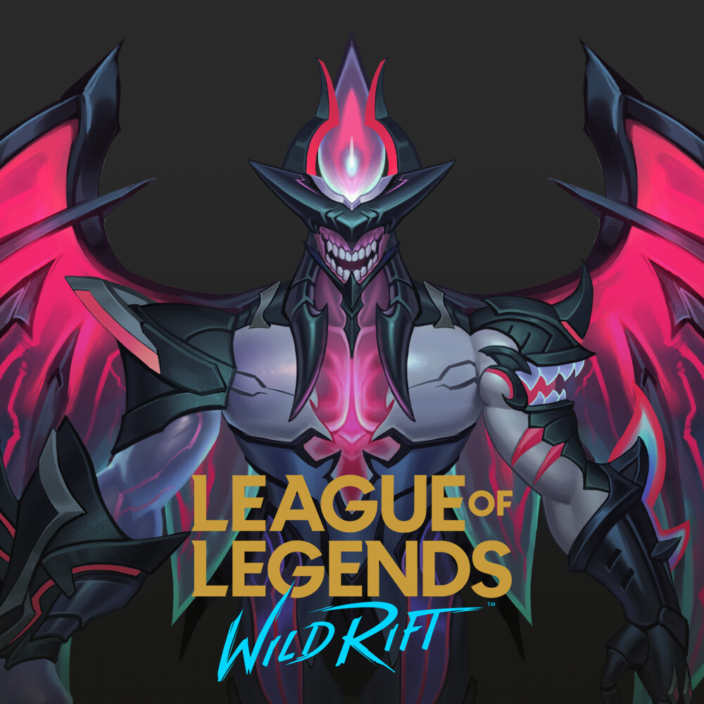 ArtStation - League of Legends: Wild Rift Primordian Aatrox 幻灵战队 亚克托斯 ...