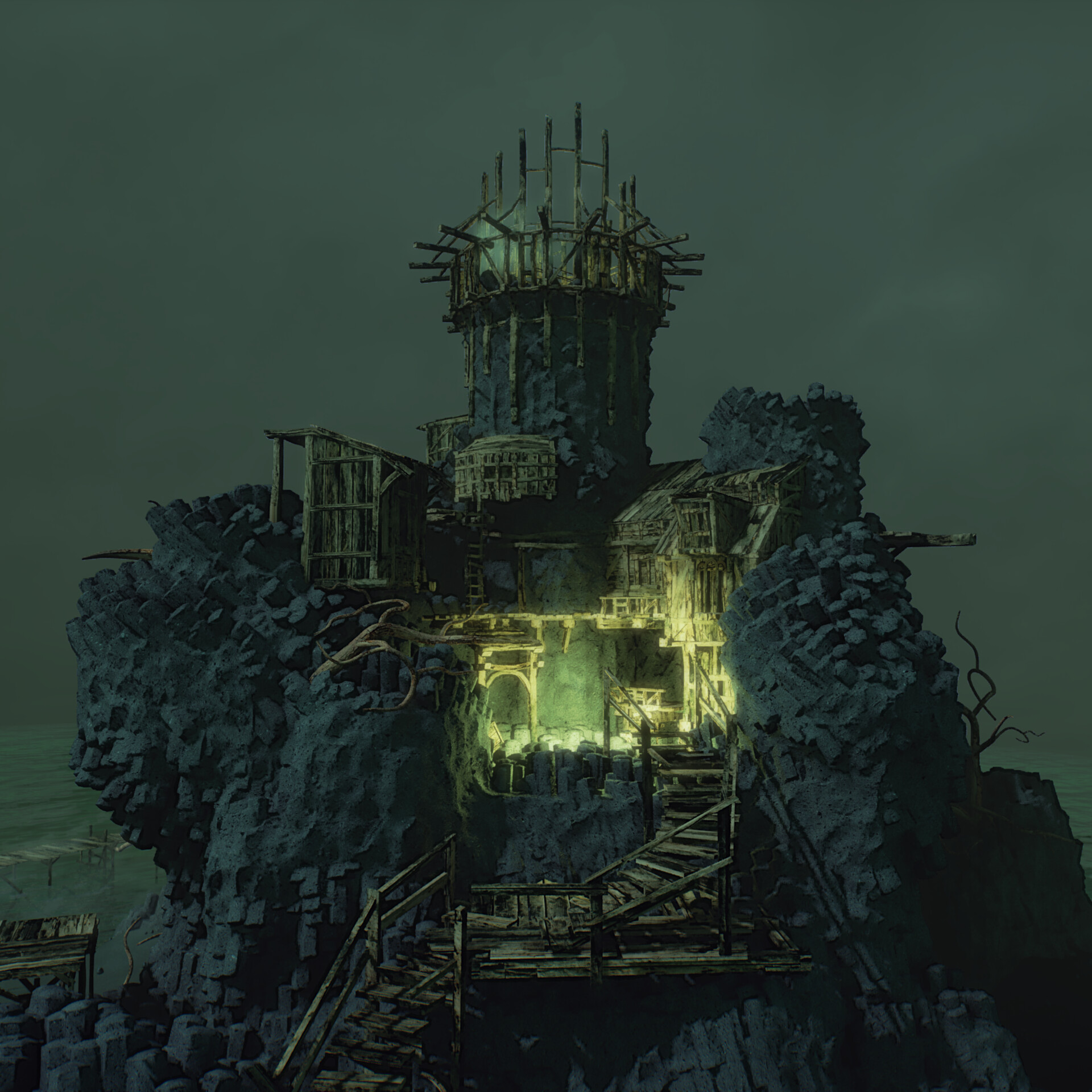 ArtStation - Island WIP