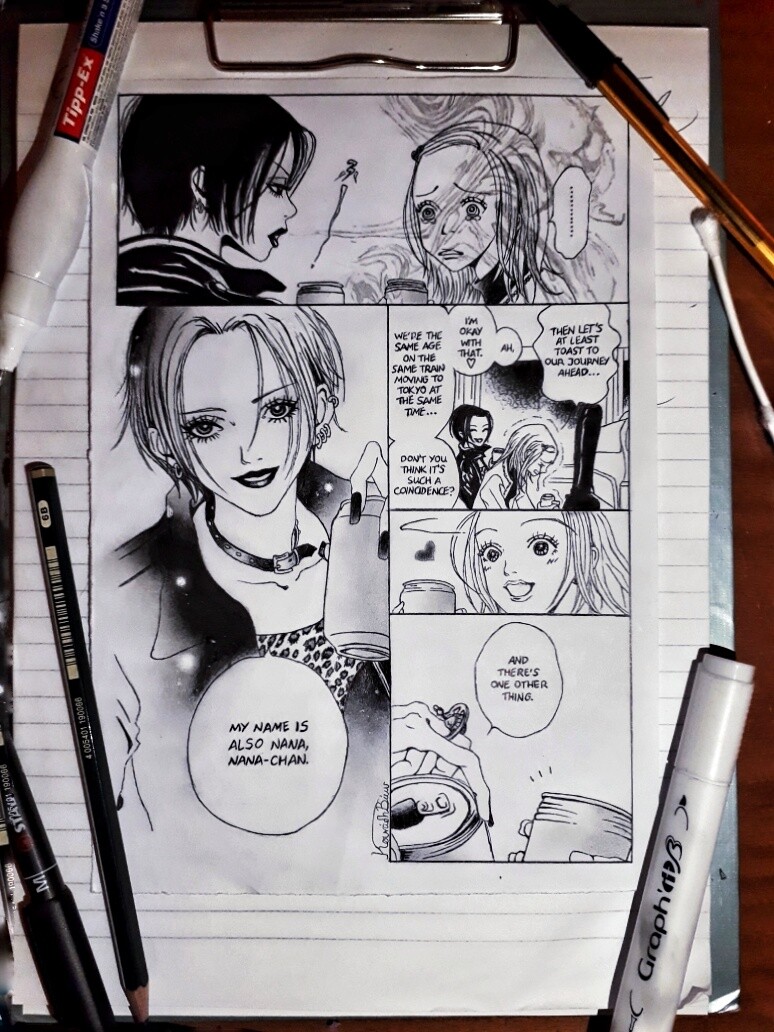 ArtStation - Manga Pages Remakes