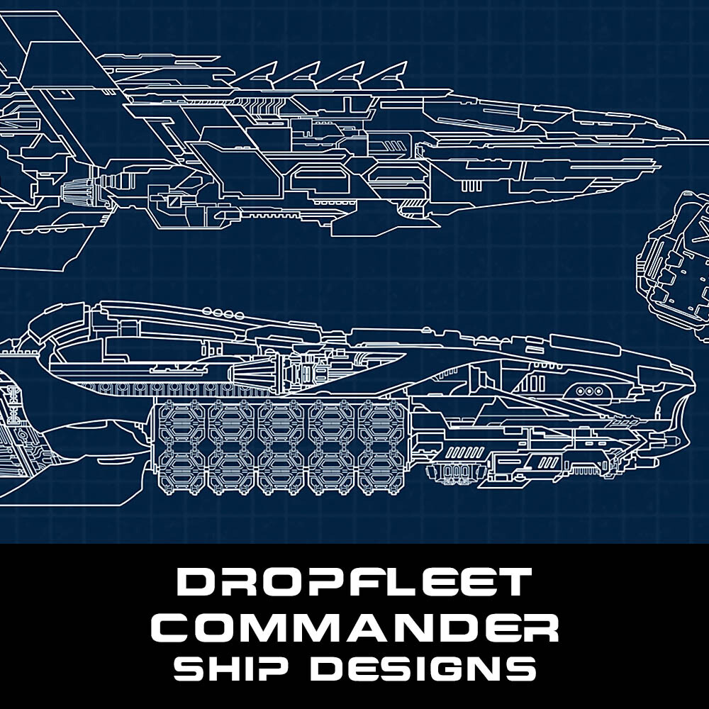 ArtStation - Dropfleet Commander Civilian Ships