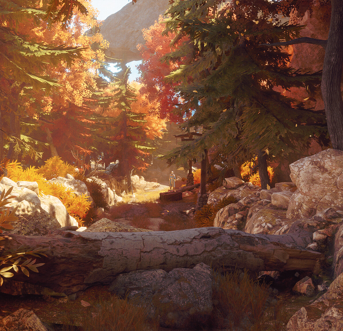 ArtStation - 3D Forest Guardian's Path