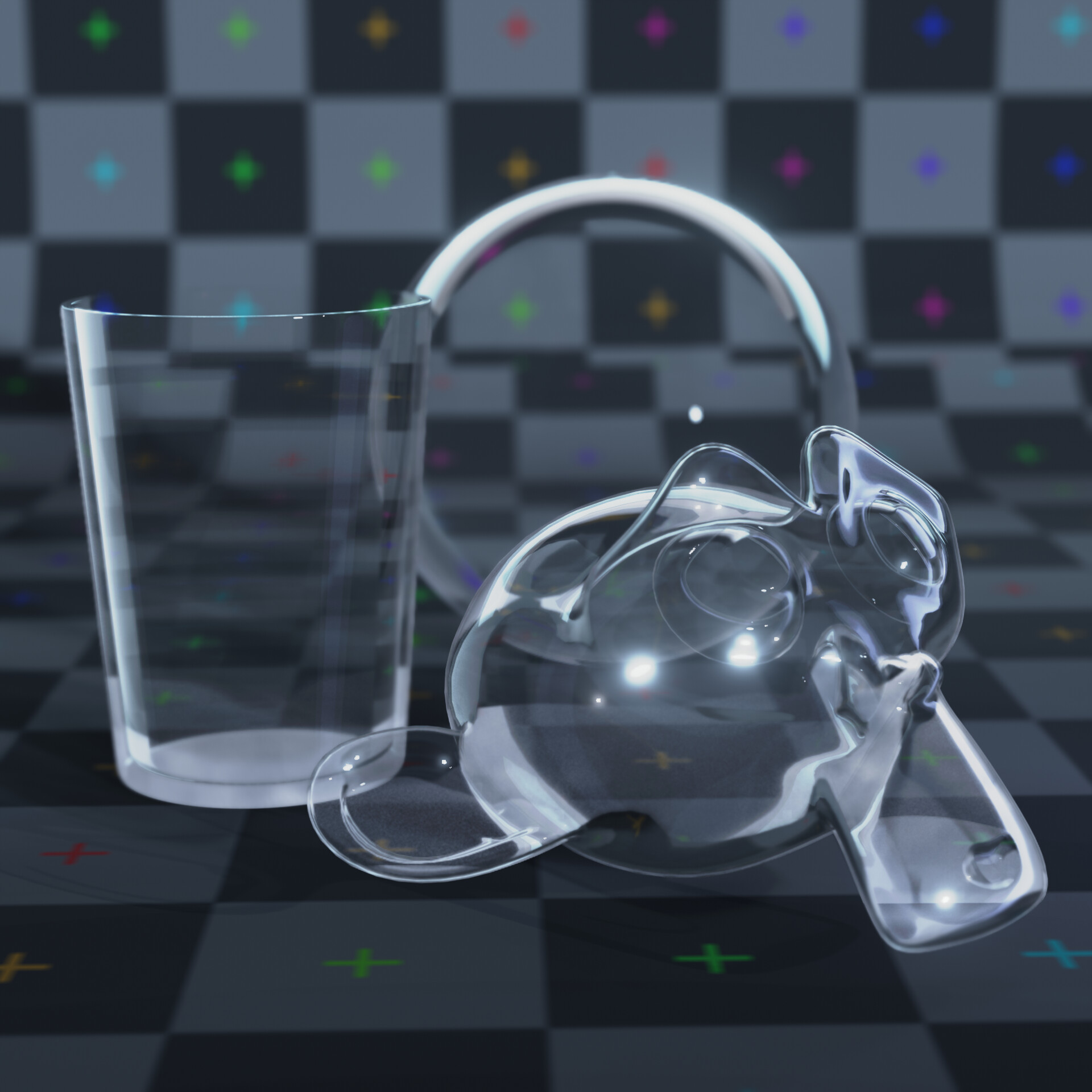 ArtStation - Realistic Eevee Glass Shader for Blender 4.2 (Tutorial)