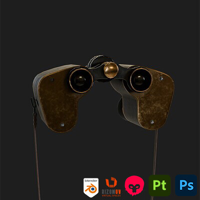 ArtStation - Binoculars from the anime Kabaneri of the Iron Fortress