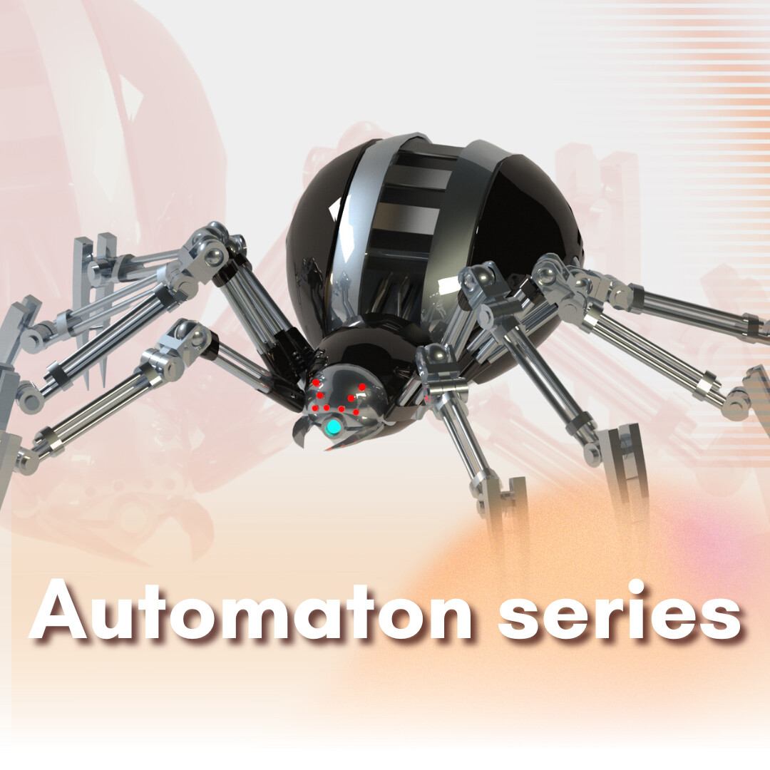 ArtStation - Automaton Series - Spyder