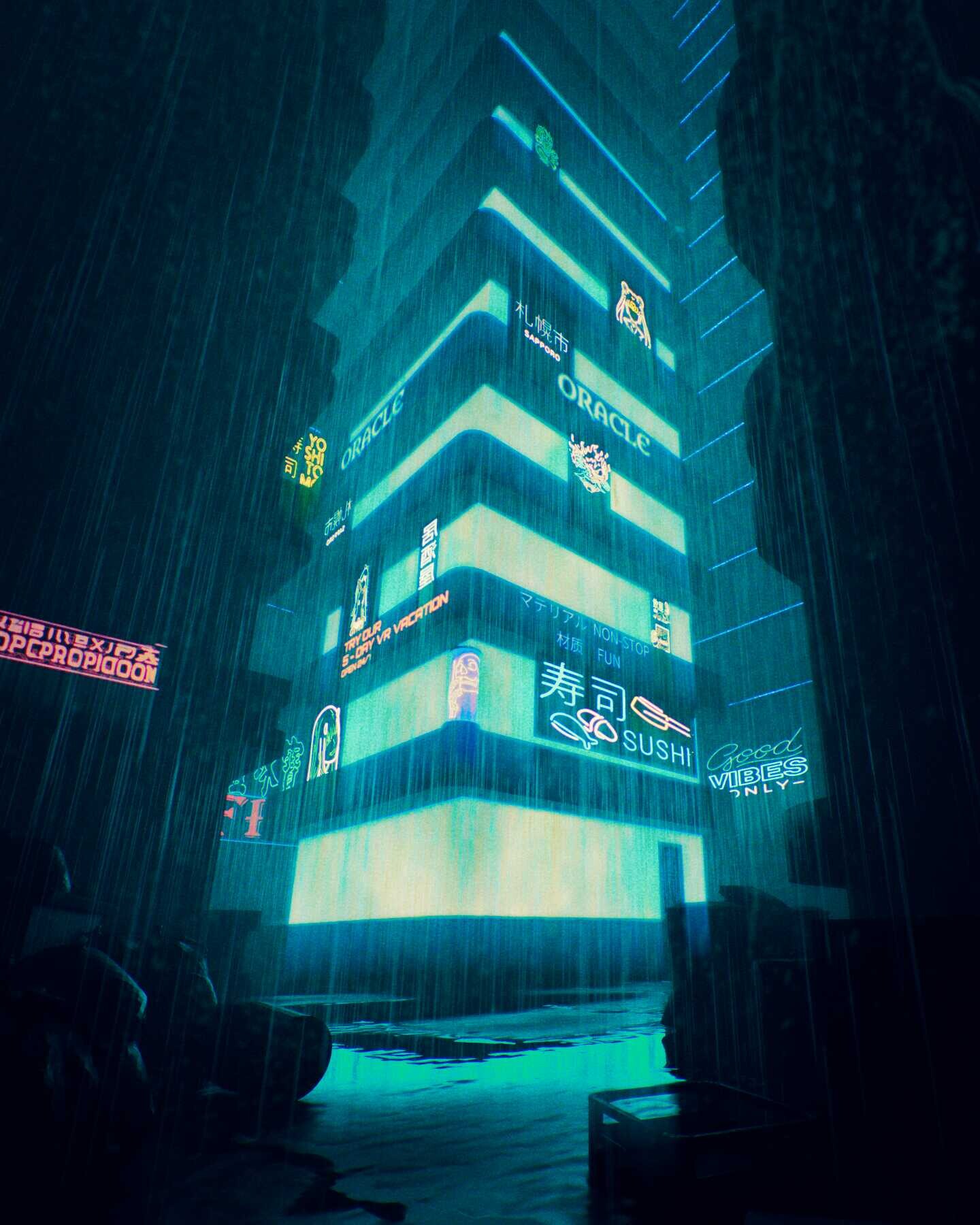 ArtStation - Night Time.