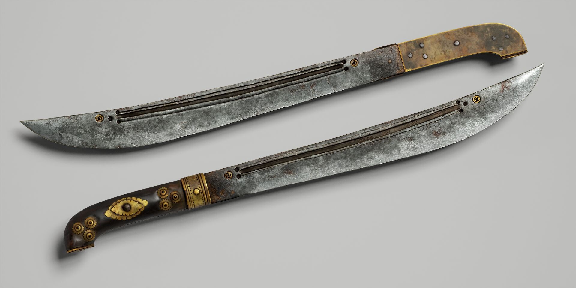 ArtStation - Double broadsword from yunnan