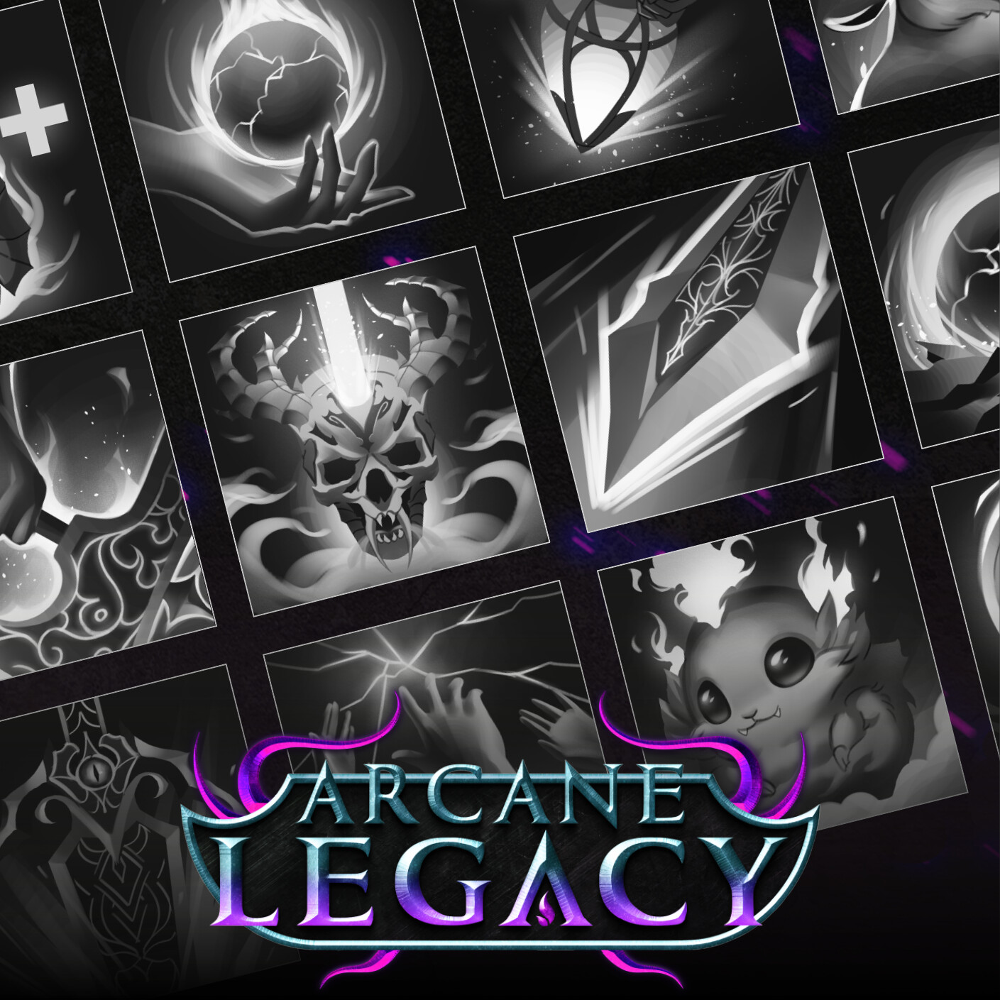 ArtStation - [Unfinished Project] Ability Icons