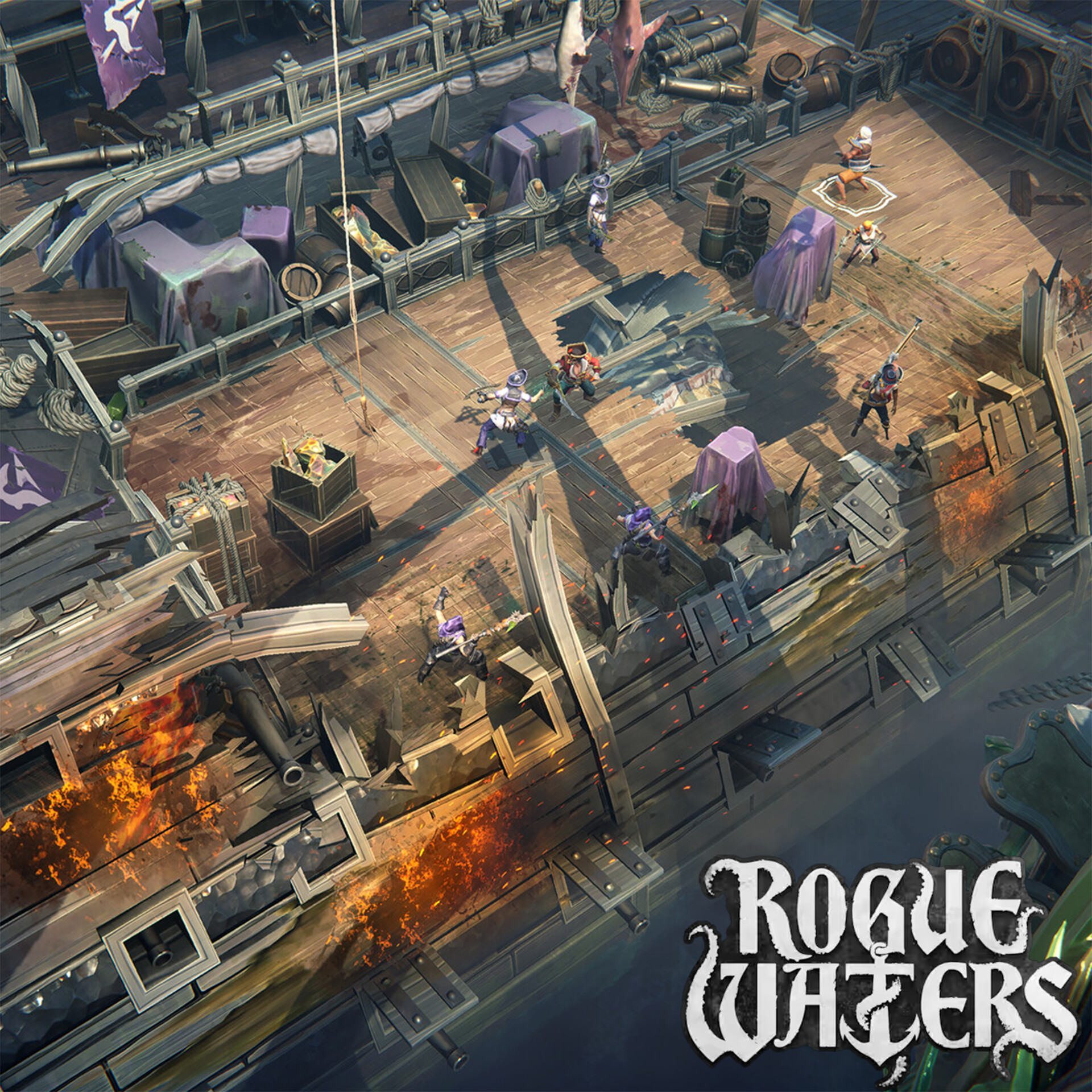 ArtStation - Rogue Waters - Environment Assets & Textures