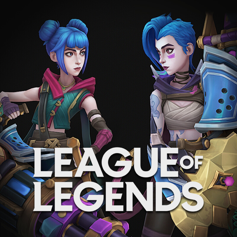 ArtStation - Arcane Fractured Jinx