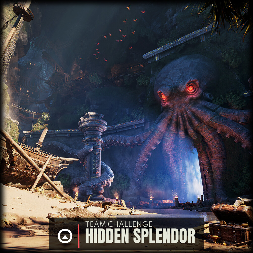 ArtStation - Hidden Splendor | Beyond Extent Team Challenge | Team 8