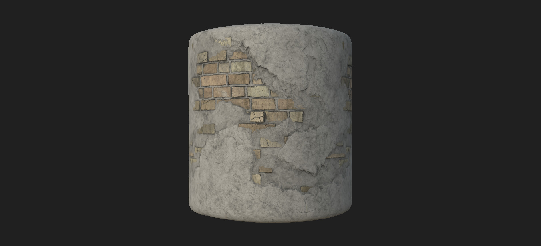 ArtStation - Worn Cemented Brick