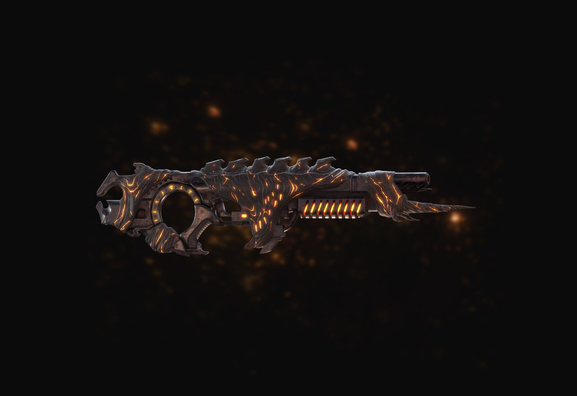 ArtStation - Hell gun