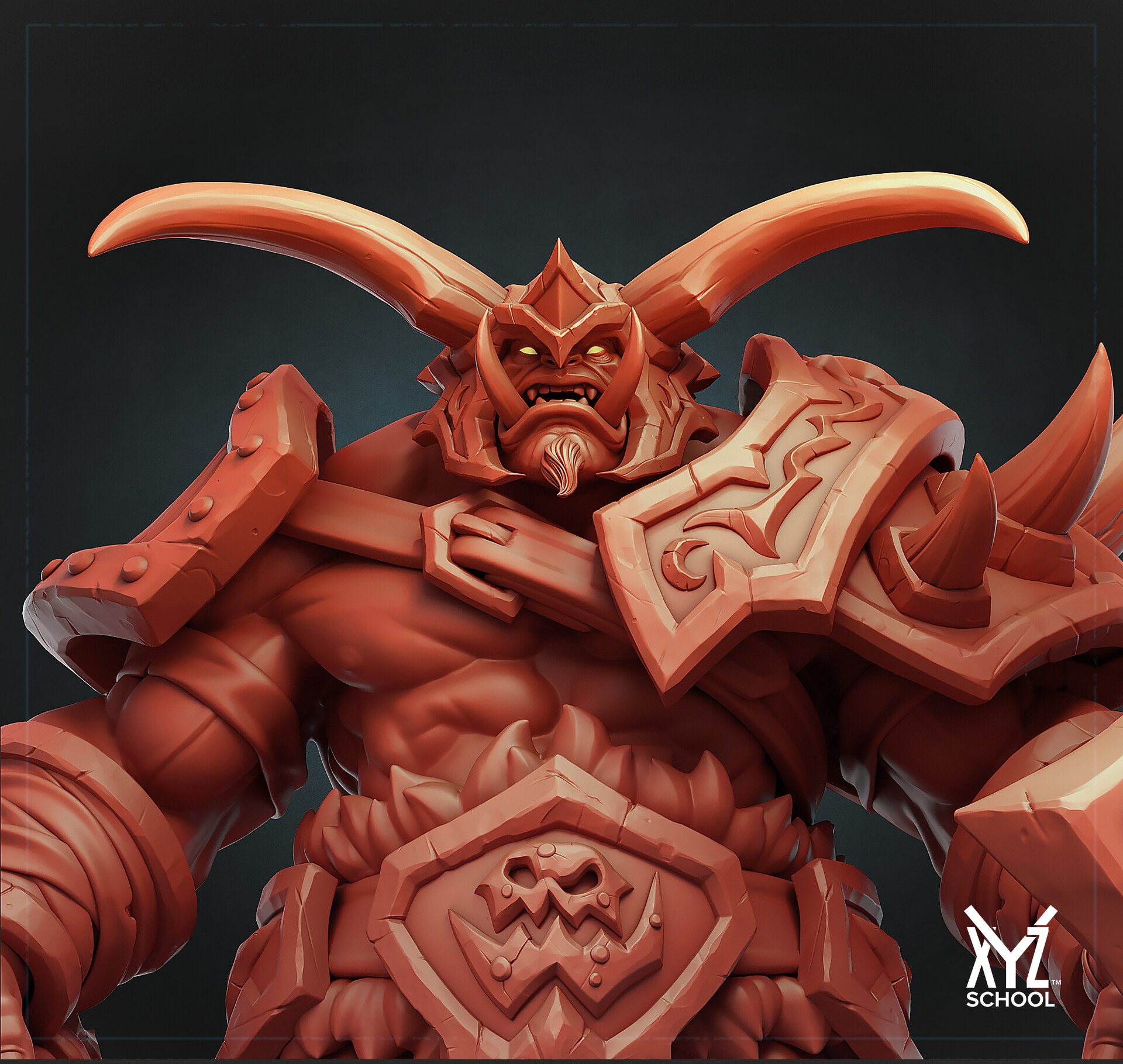 ArtStation - STYL Orc Hipoly