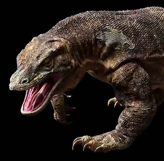 ArtStation - Komodo Dragon