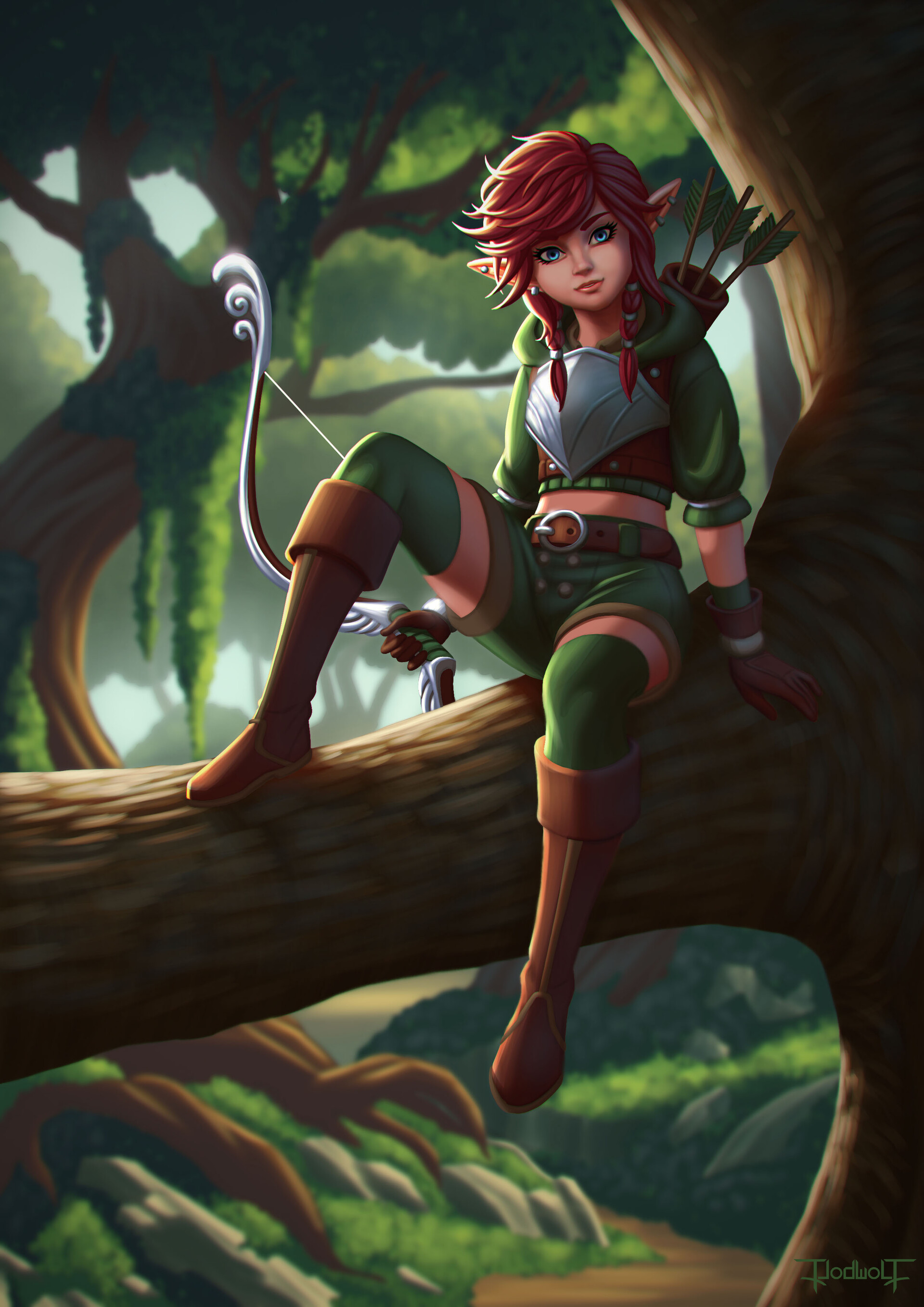 ArtStation - A Young Dwelf