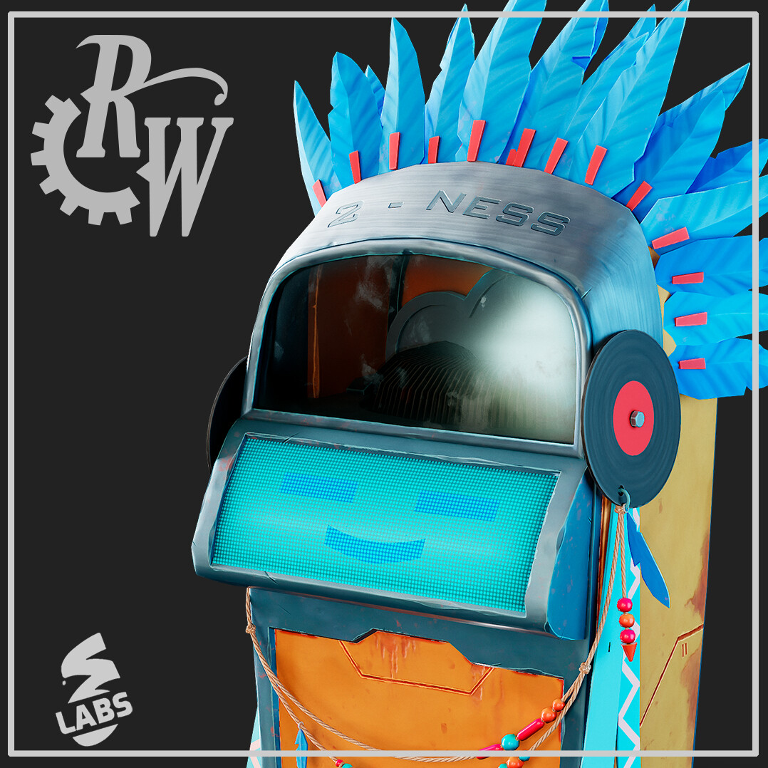 ArtStation - Rusty West - Jukebox